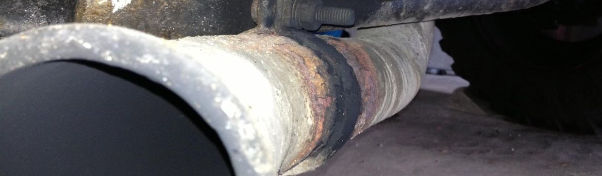 Auspuff - Aus dem "Leben" unseres Unimog 417